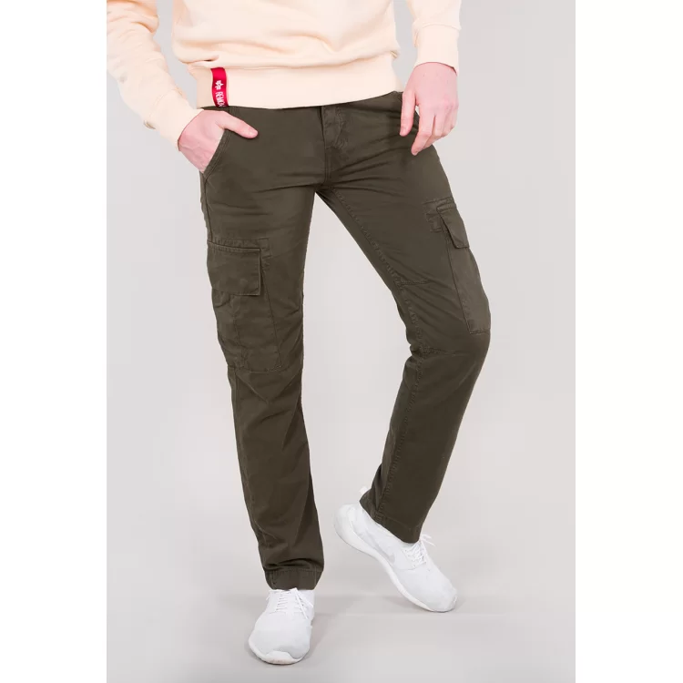 ALPHA INDUSTRIES AGENT PANT BLACK/OLIVE